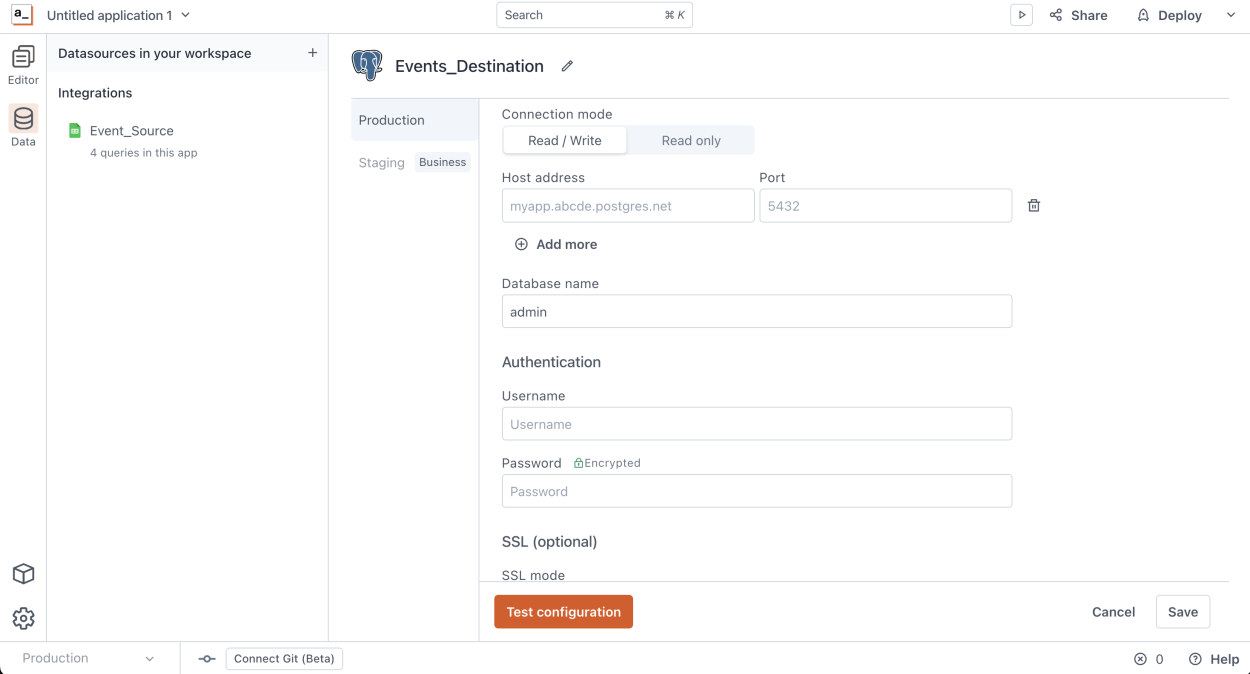 How to Migrate Data From Sheets to Postgresql | Appsmith Community Portal